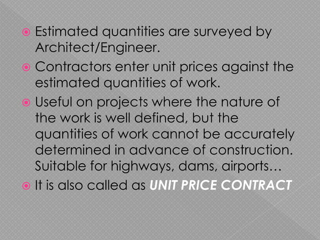 civil engineering-Contracts | PPTX