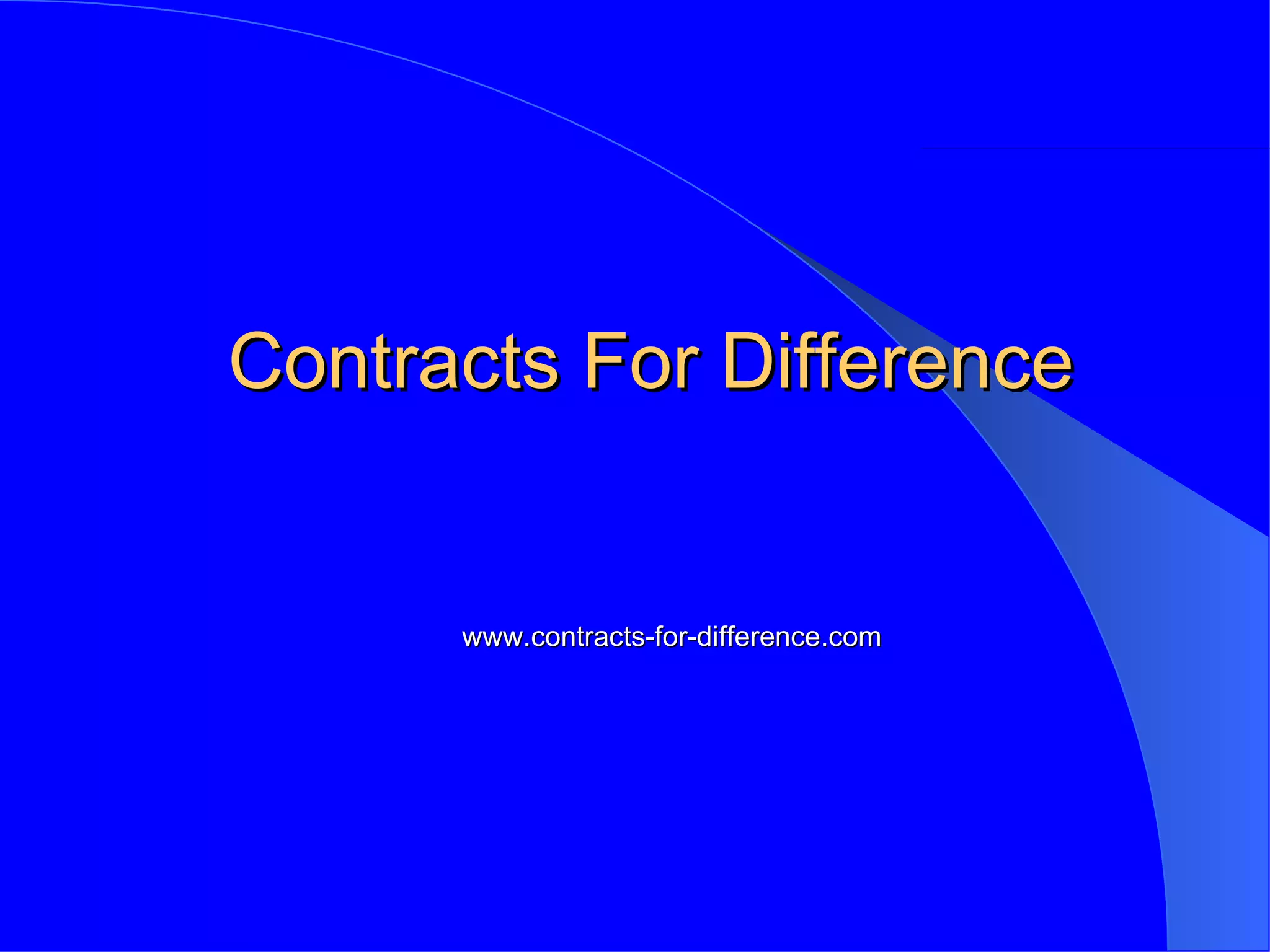 Contracts for Difference: What is CFD Trading? | PPS