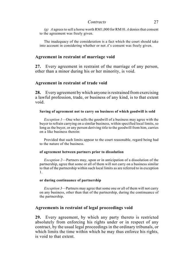 CONTRACTS ACT 1950 | PDF