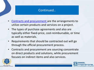 Contracts and procurement -Difference between Contracts & procurement ...