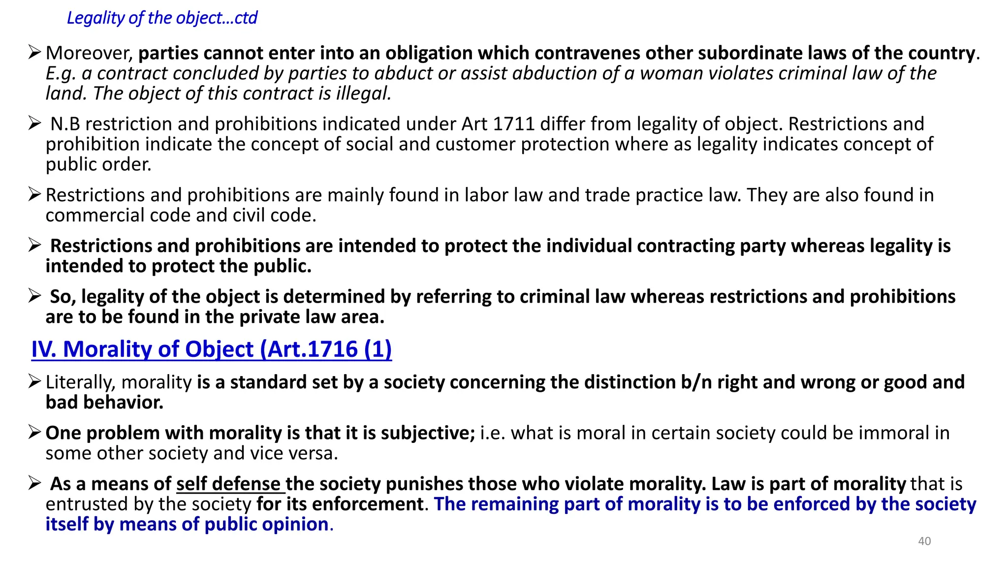 Contract short note.pptx contract law part one | PPTX