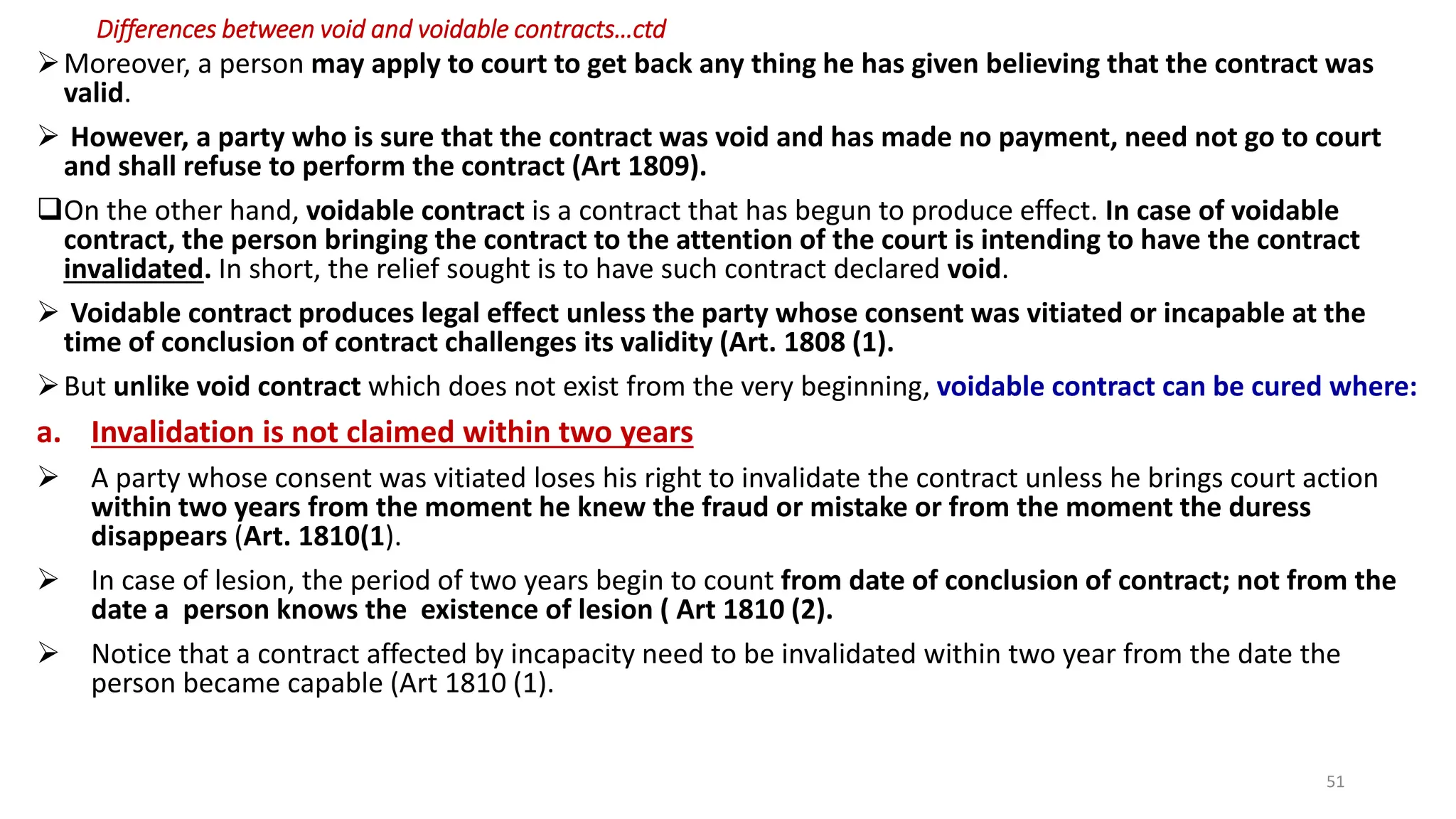 Contract short note.pptx contract law part one | PPTX
