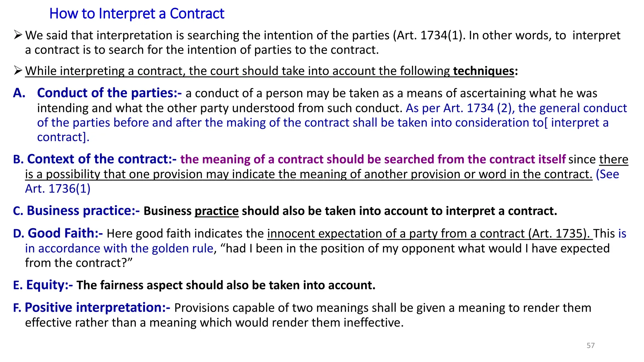 Contract short note.pptx contract law part one | PPTX
