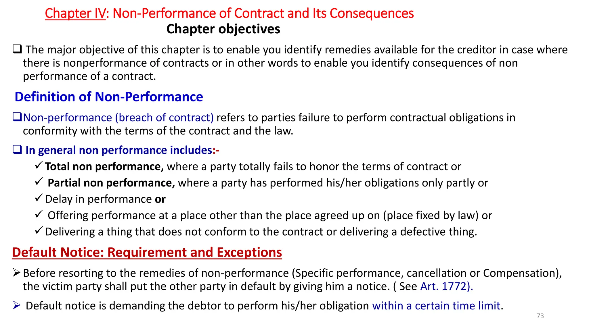 Contract short note.pptx contract law part one | PPTX