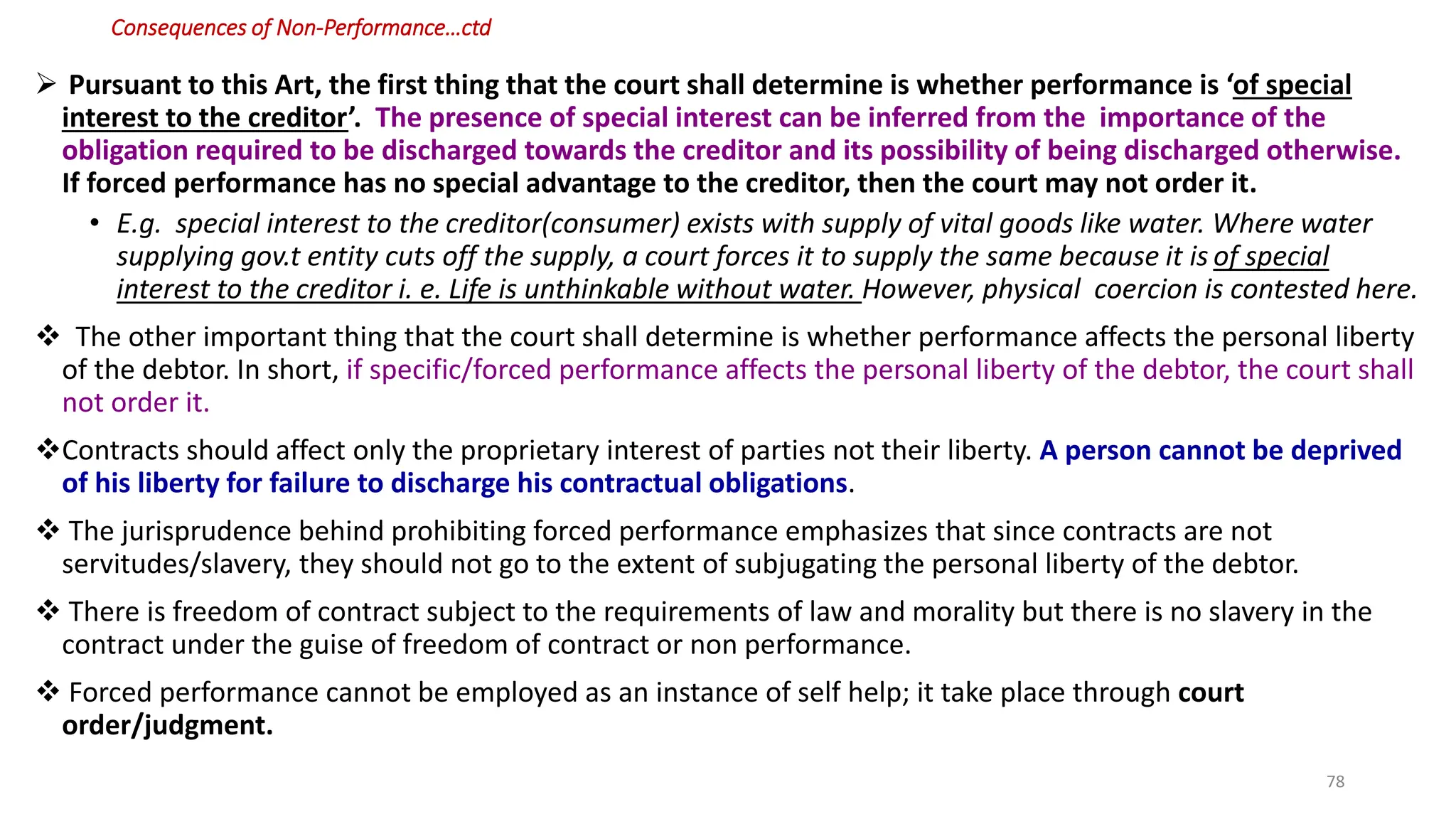 Contract short note.pptx contract law part one | PPTX