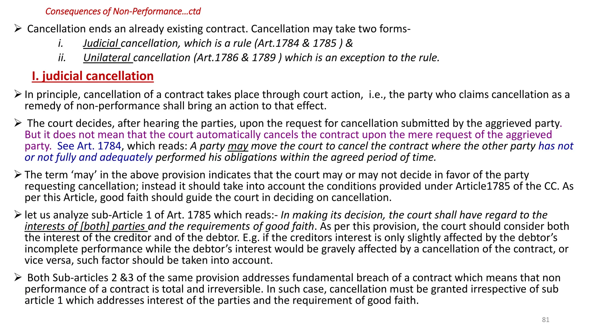 Contract short note.pptx contract law part one | PPTX