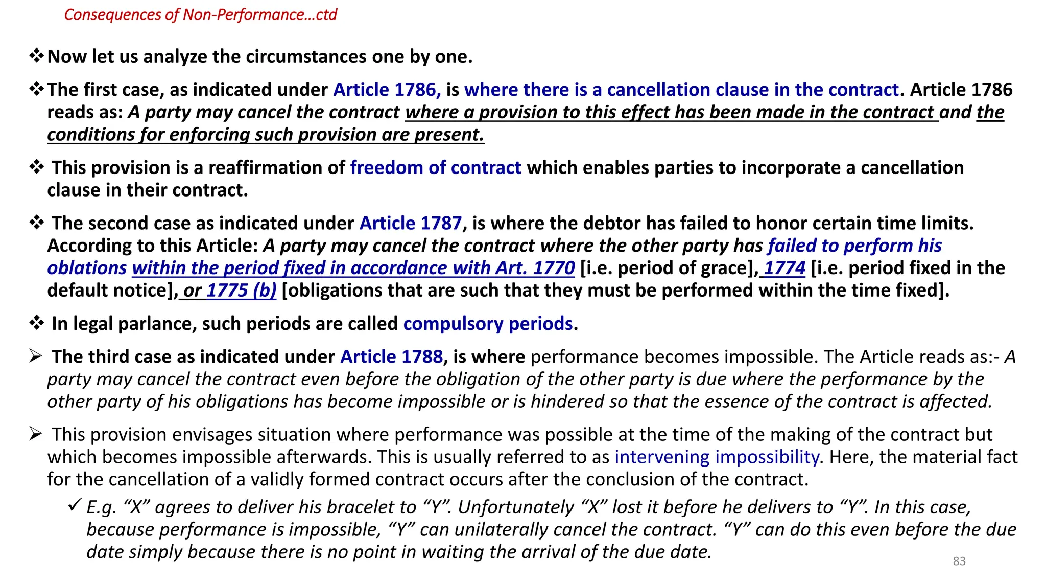 Contract short note.pptx contract law part one | PPTX