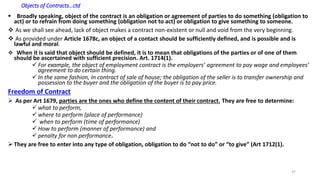 Contract short note.pptx contract law part one | PPTX