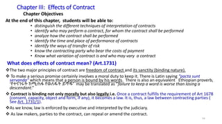 Contract short note.pptx contract law part one | PPTX