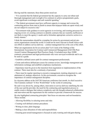 Contracts pave the way for success | RTF