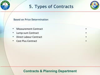 Contract adminstration and planning | PPT