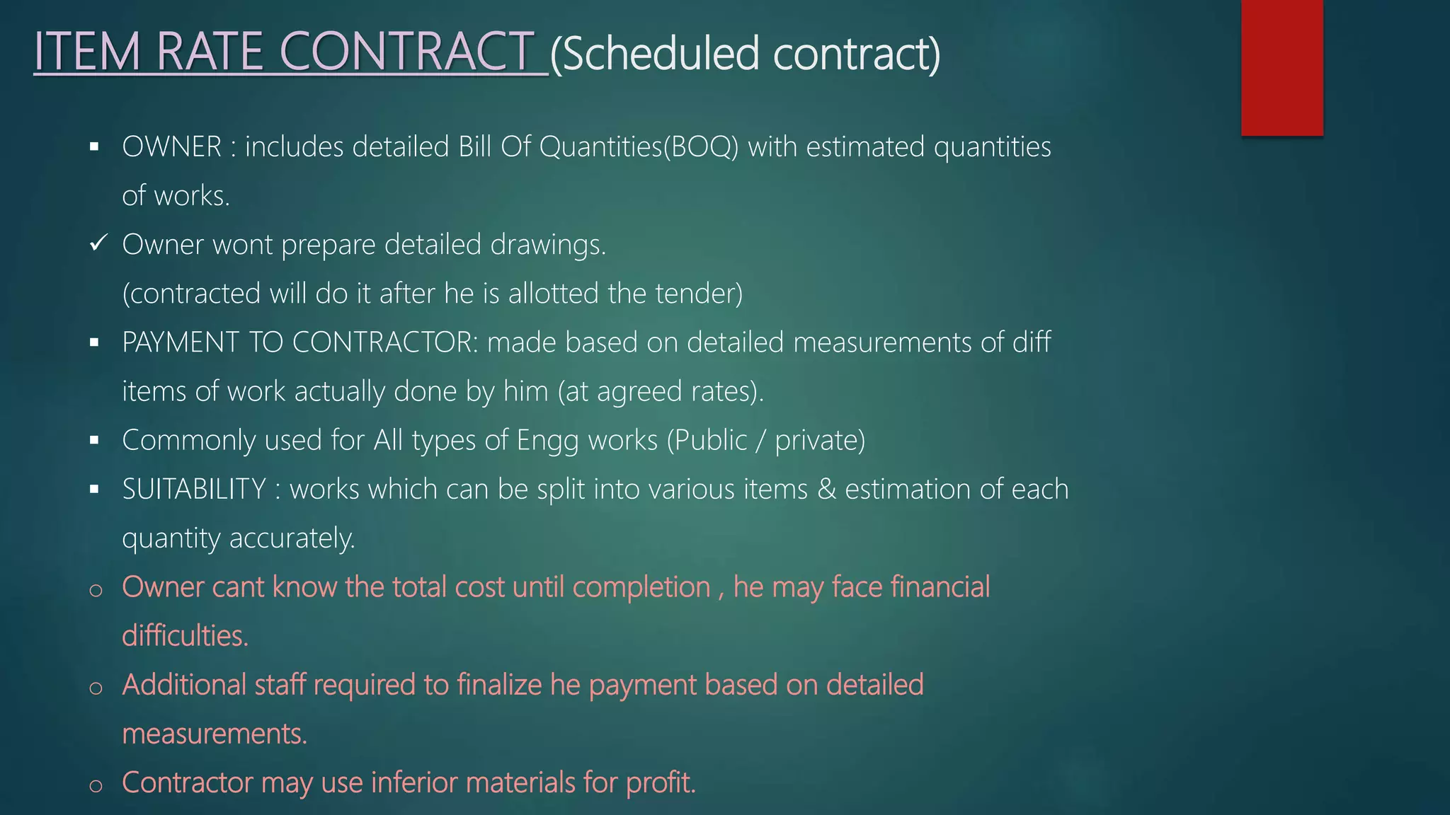 Contracts & tenders | PPTX
