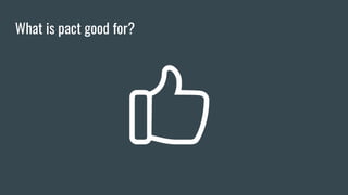 Contract testing. Getting started with Pact IO. | PDF