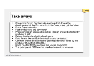 Contract testing TestCon 2019 | PPT