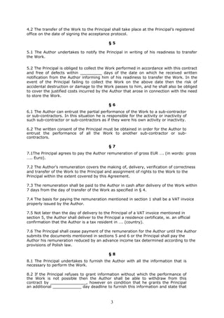 Contract to perform a specified task eng | PDF