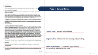 Oracle License Agreements Training | PPTX