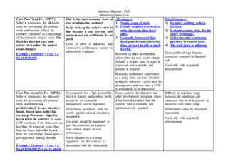 Contract Types | PPT