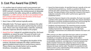 Contract types and explanation of differences | PPTX