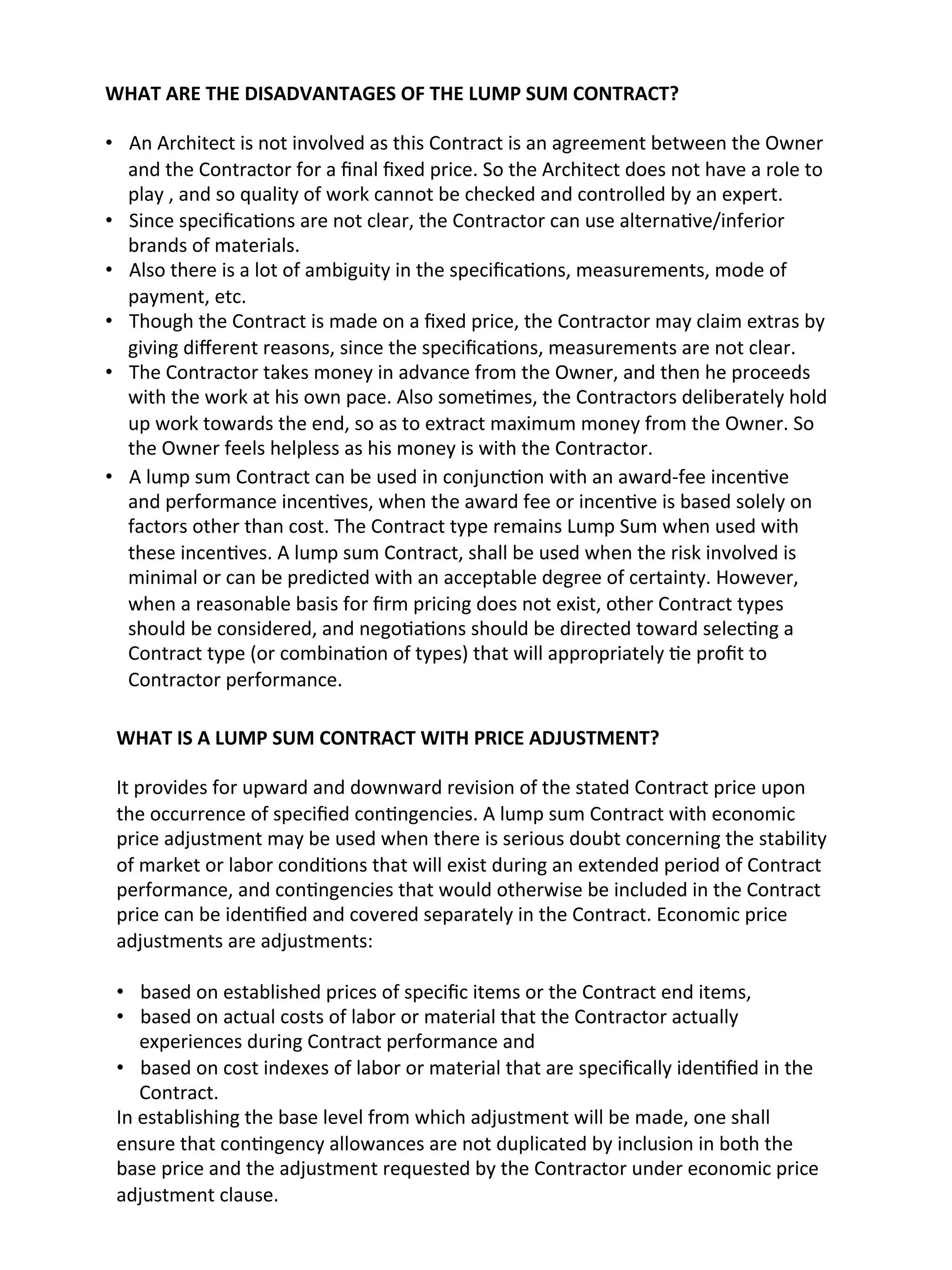 Contract and Types of Contract | PDF