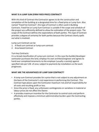 Contract and Types of Contract | PDF