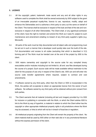 Contractual brief | PDF