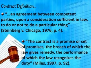 Contractual nature of admission | PPTX