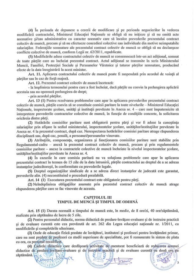 Contractul colectiv de_munca | PDF