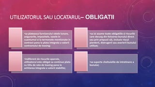 Contractul de leasing | PPTX
