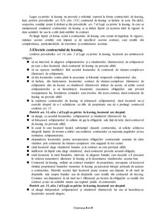 Contractul de leasing și franchising | DOCX