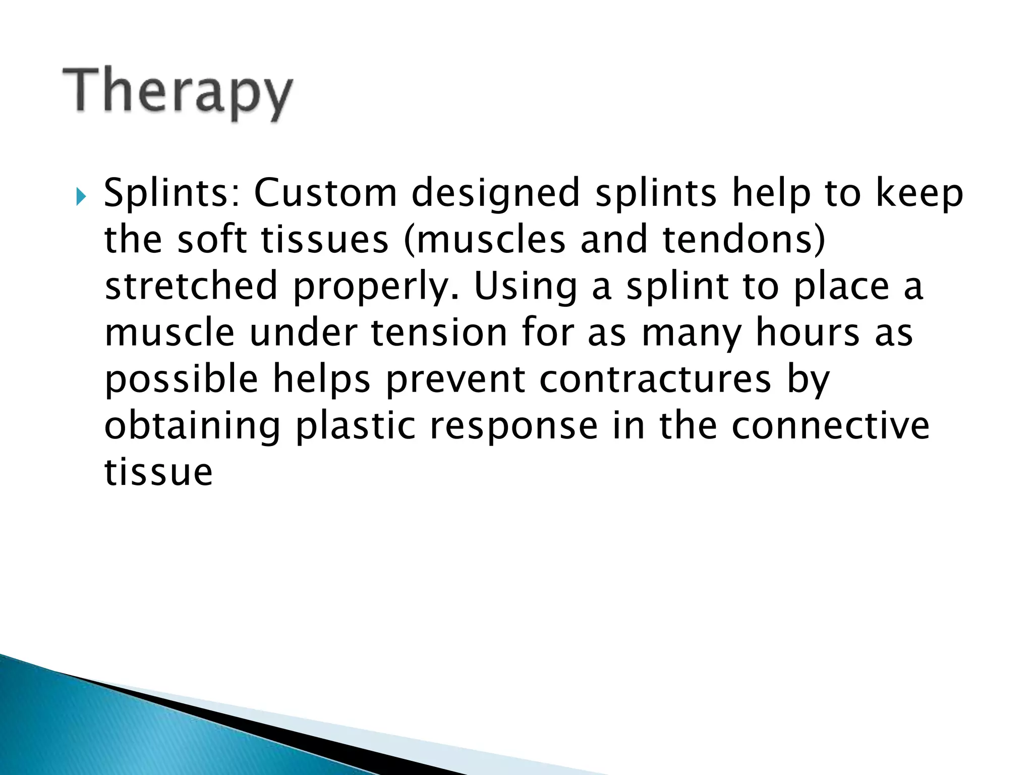 Contracture management | PPTX