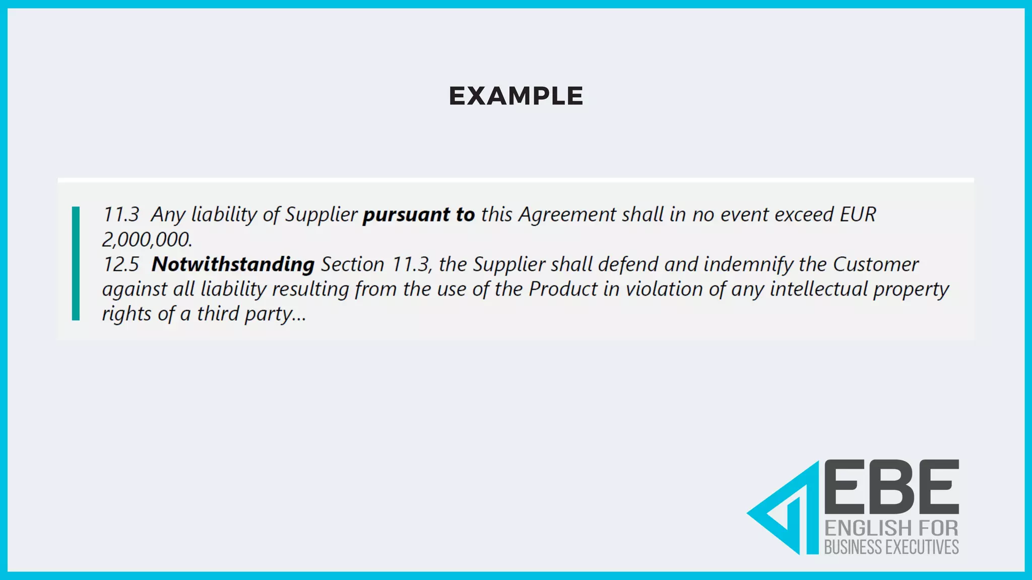 Contract vocabulary | PDF