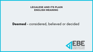 Contract vocabulary | PDF