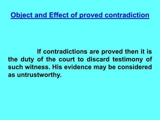 Contradictions and omissions | PPTX