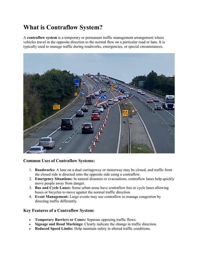 Navigating-Roads-with-Contraflow-Systems | PDF