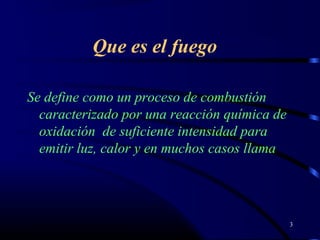 Contra incendios | PPT