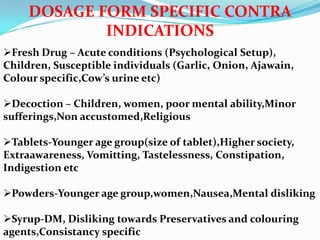 Contra indication of ayurvedic medicine dr ms krishnamurthy | PPT