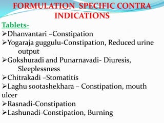Contra indication of ayurvedic medicine dr ms krishnamurthy | PPT