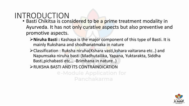 Contraindications of niruha basti-relevance in present scenario.pptx