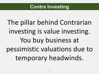 Contra investing in cyclicals | PDF
