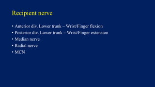 Contralateral c7 CC7 transfer | PPTX