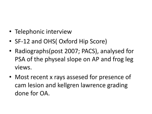 Contralateral fixation of scfe | PPT