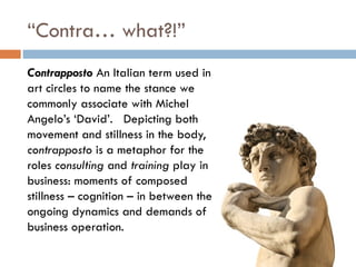 Contrapposto Linked In Presentation2009 Win97 | PPT