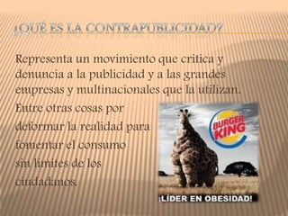 Contrapublicidad. | PPTX