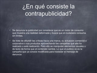 Contrapublicidad | PPT