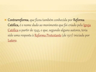 Contrarreforma | PPTX