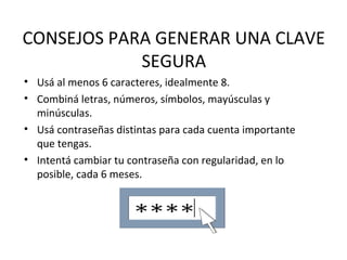 Contraseñas seguras | PPT