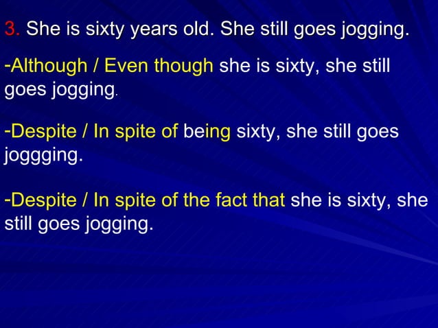 Concession and Contrast - Linking Words | PPS