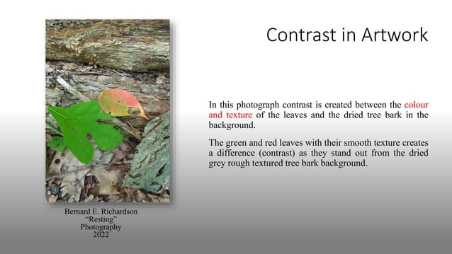 Contrast a principle of art | PPTX | Painting | Arts and Crafts