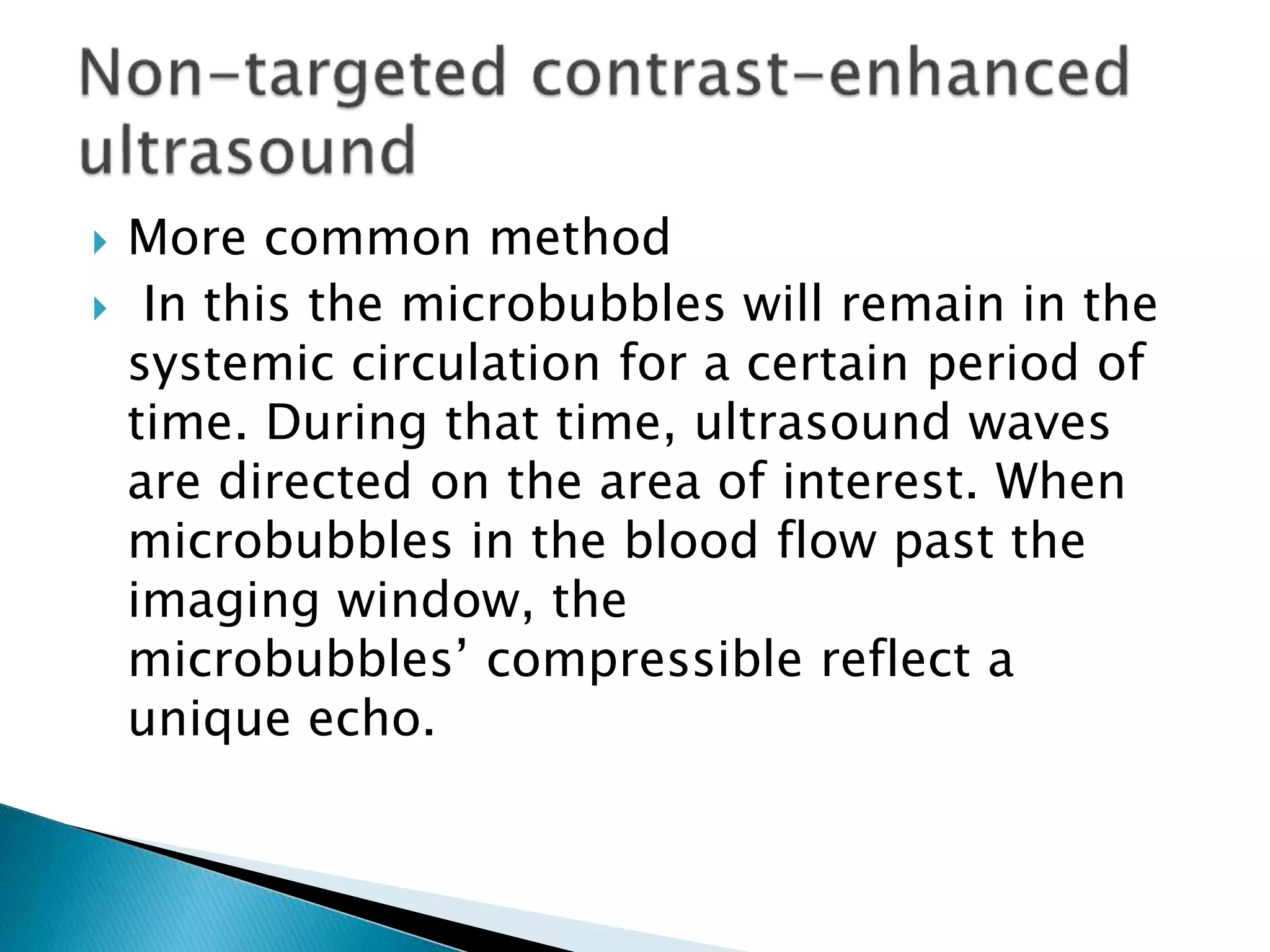 Contrast enhanced ultrasound | PPTX