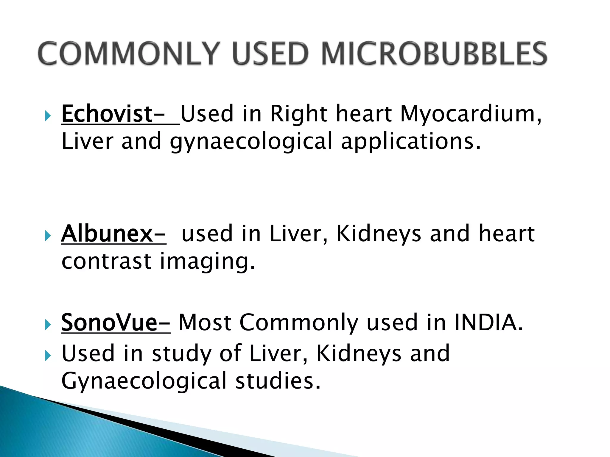 Contrast enhanced ultrasound | PPTX